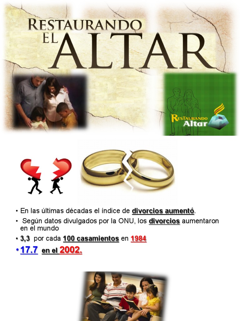 Restaurando El Altar | PDF | Amor | Oración