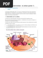 Les Types de Cellules Et Leurs Composants | PDF | Cellule (Biologie ...