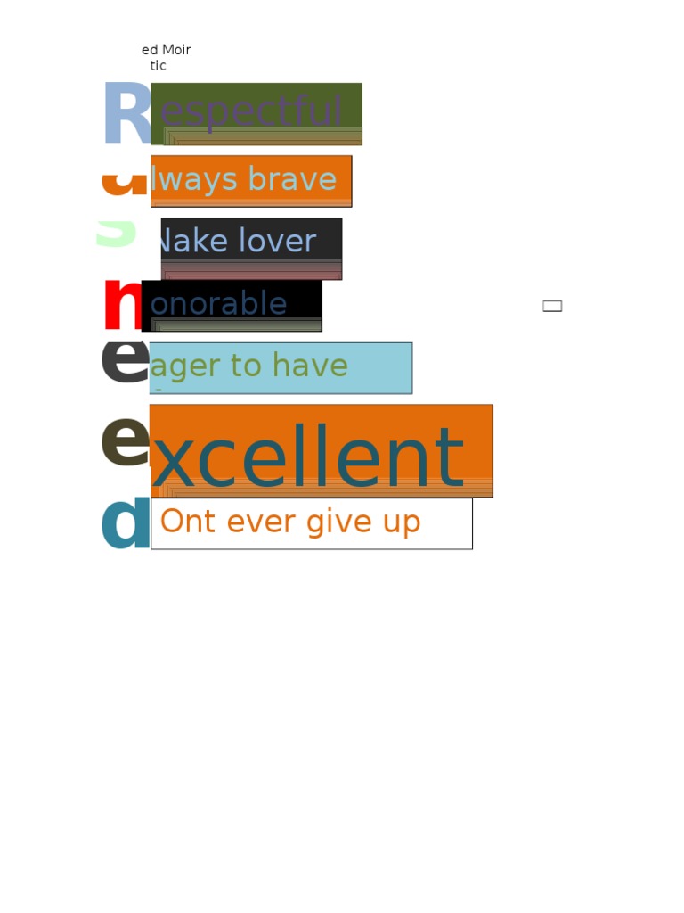 6 Acrostic | PDF