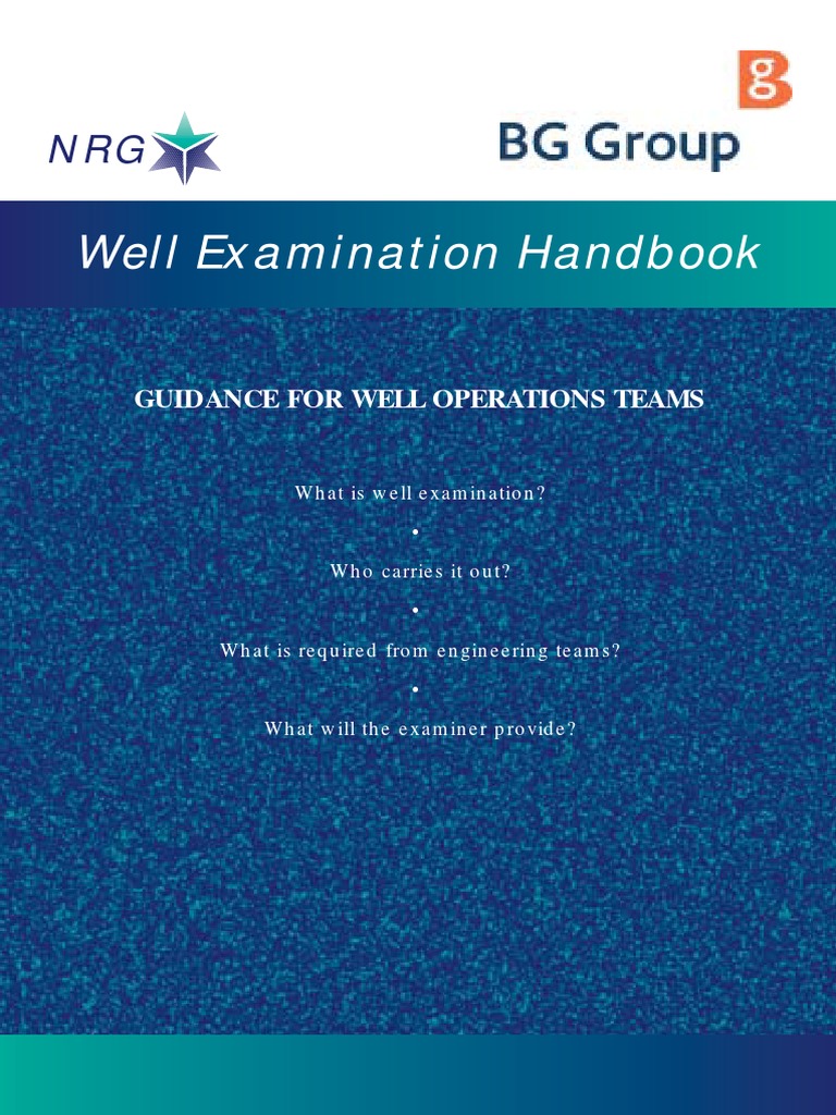 Well Examination Handbook - Source | PDF | Test (Assessment ...
