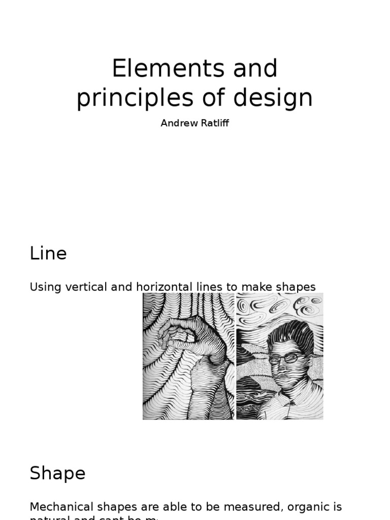 Elements and Principles of Design | PDF