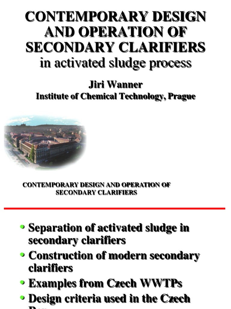 Secondary Clarifiers | PDF | Biodegradable Waste Management | Pollution