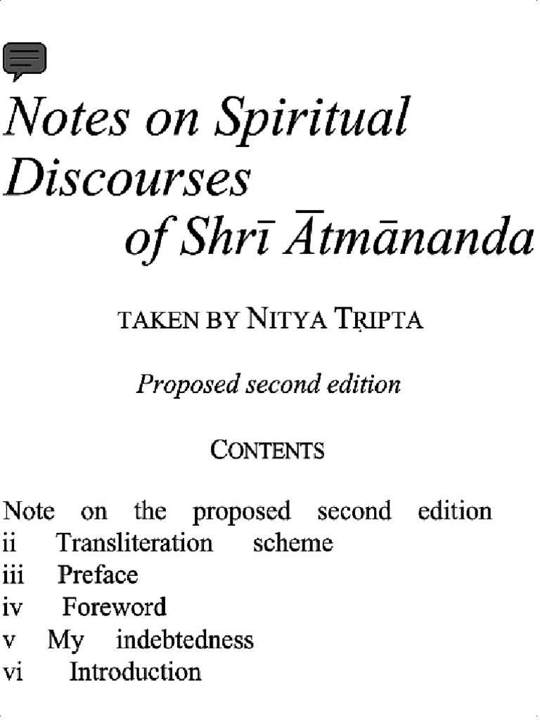 Atmananda - Notes Sri Atmananda Circa 1950 Test 2 - K2opt PDF | PDF ...