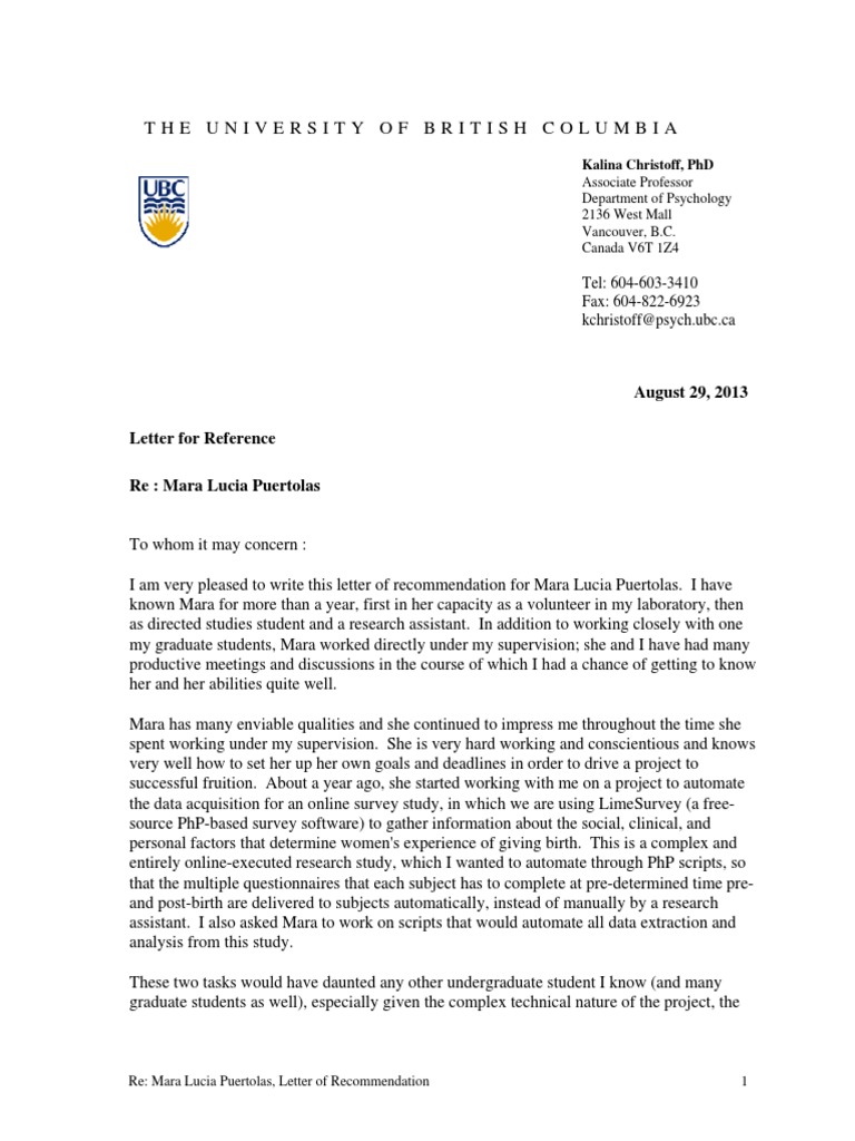 Puertolas Reference Letter PDF | PDF | Functional Magnetic Resonance ...