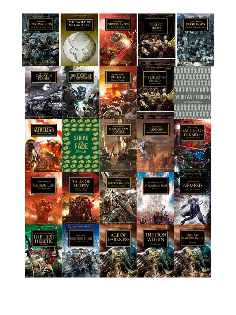 Horus Heresy Reading List (In Order) | PDF