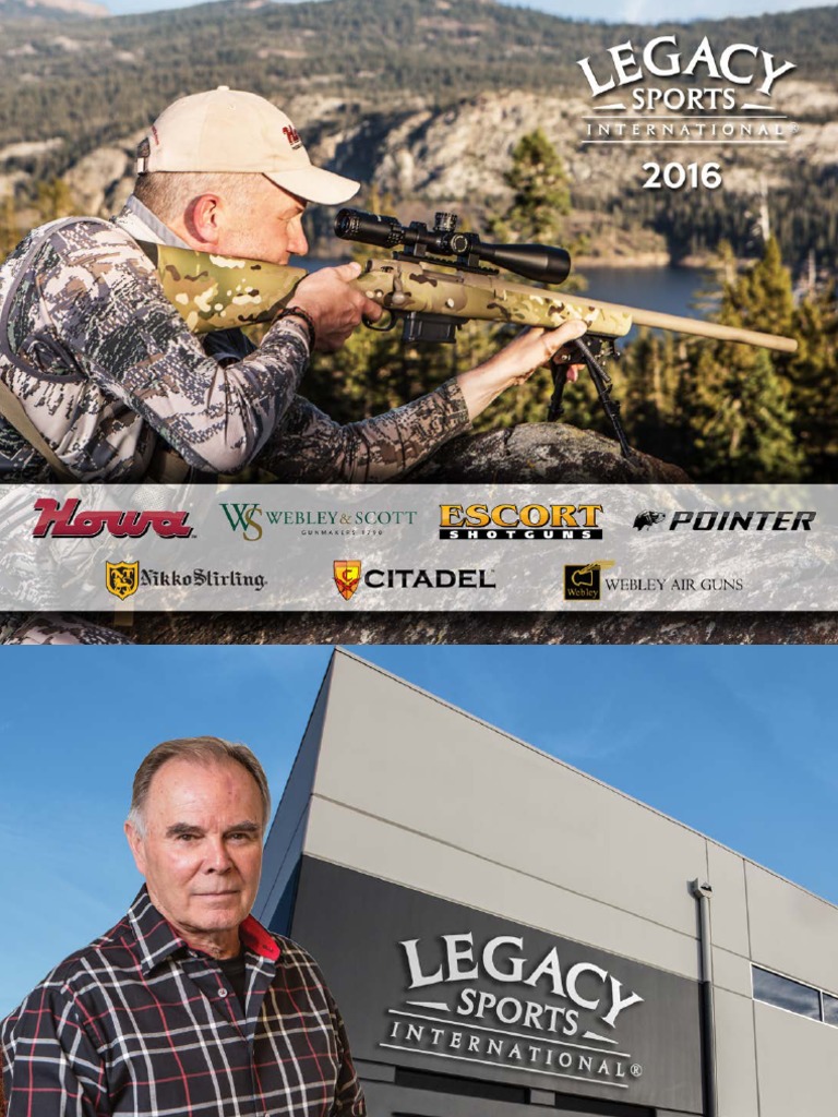 Legacy Sports International 2016 Firearms Catalog | PDF | Telescopic ...