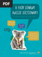 Aussie Slang Words & Phrases List | PDF