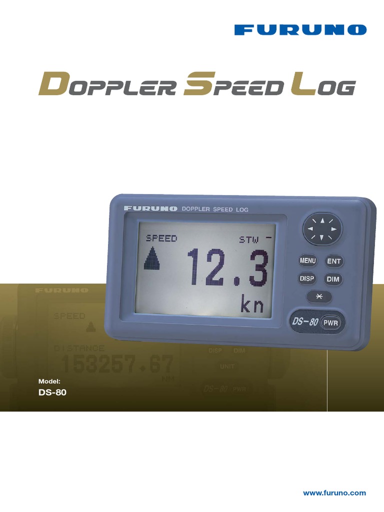 DS-80 Doppler Speed Log | PDF | Doppler Effect | Electrical Engineering