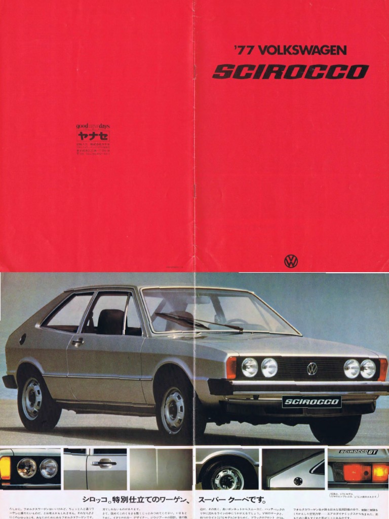 VW Scirocco | PDF | Hayon | Groupe Volkswagen