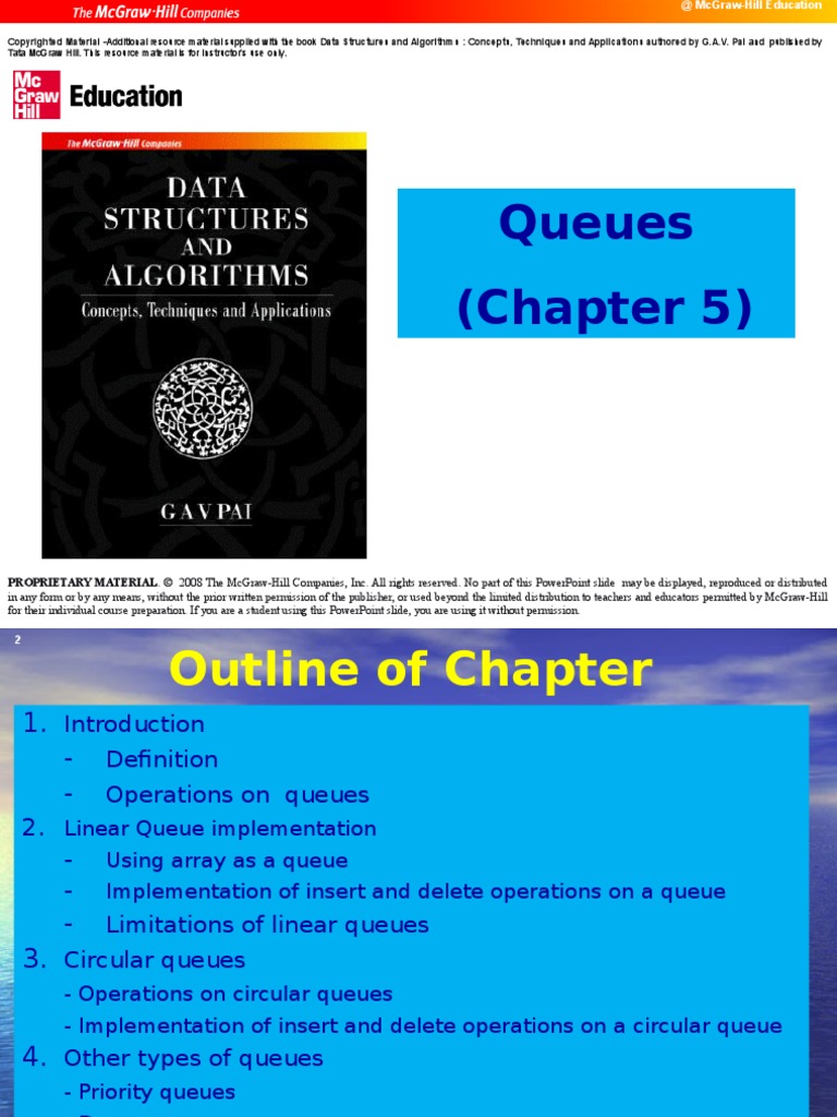 Pai Ch05 Queue | PDF | Queue (Abstract Data Type) | Array Data Structure