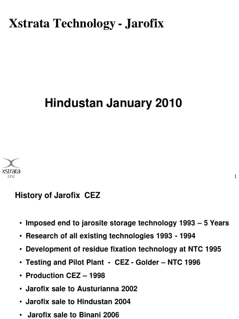 Jarofix 2010 | PDF | Filtration | Water Purification