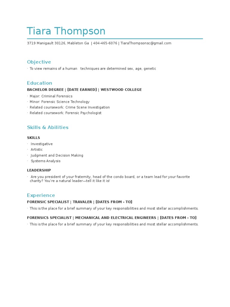 Tiara Thompson | PDF
