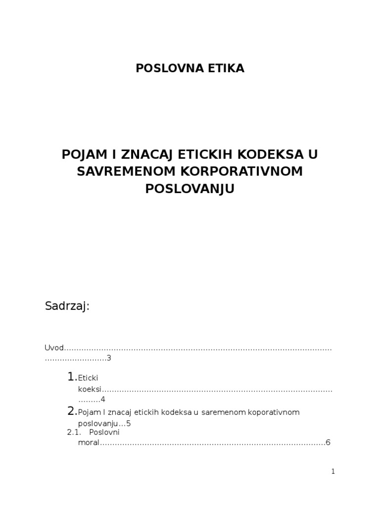 192 - Poslovna Etika | PDF