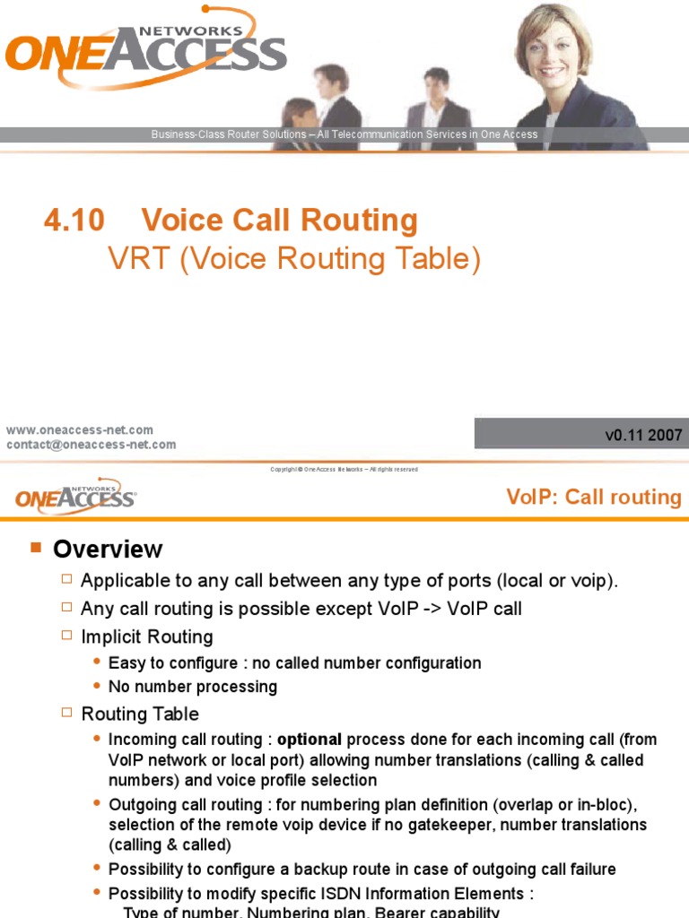 One Access | PDF | Routing | Voice Over Ip