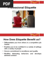 Workplace Etiquette Manners | PDF | Etiquette | Conversation