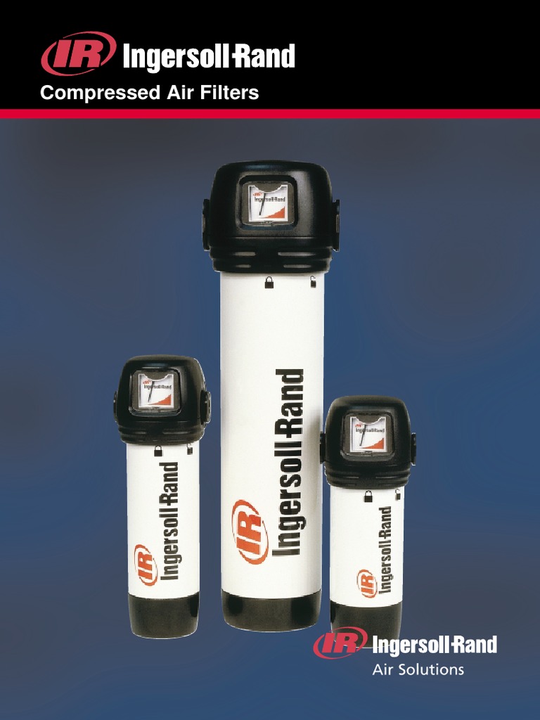 Filters Ingersoll-Rand | PDF | Filtration | Aerosol