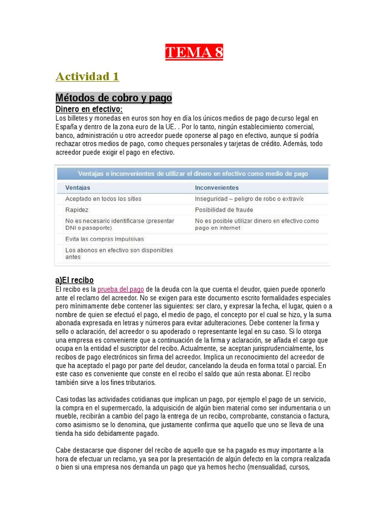 Tarea t8 EIE | PDF | Pagos | Impuestos