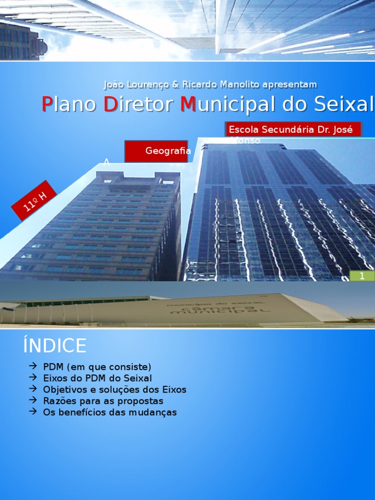 Plano Diretor Municipal do Seixal | PDF | Planejamento urbano | Economia