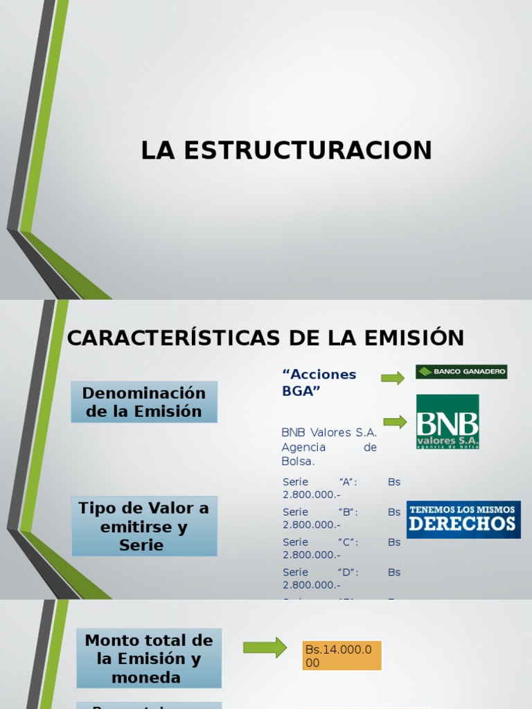 Características de La Emisión | Compartir (Finanzas) | Dividendo