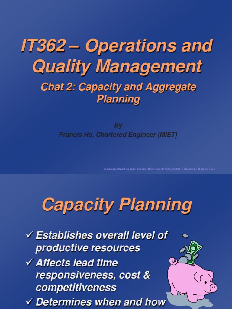 Operations and Quality Management | PDF | Operations Management ...