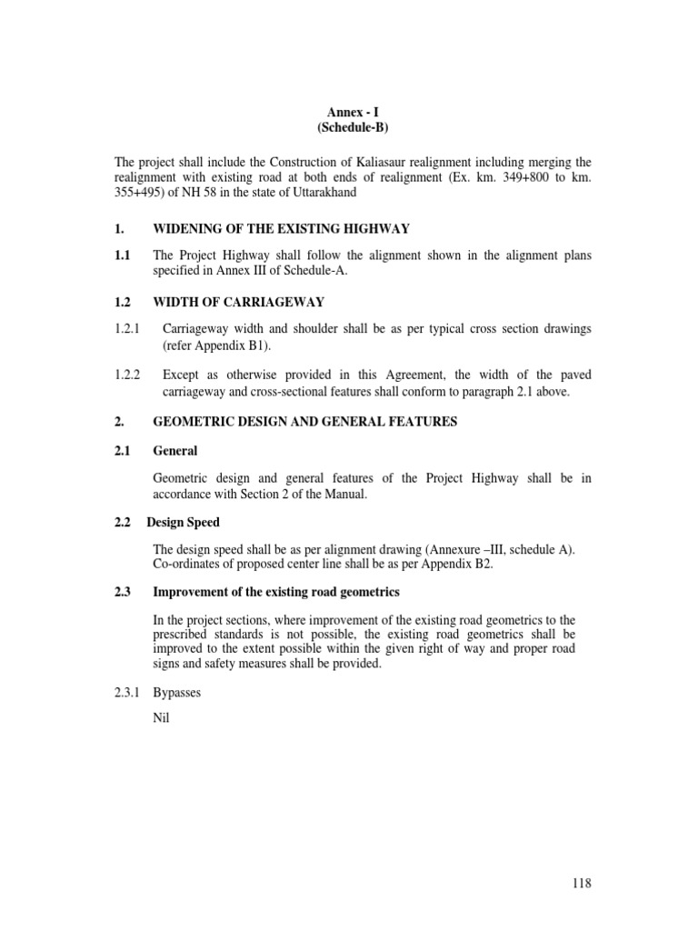 Scope of Bridge Design | Download Free PDF | Specification (Technical ...