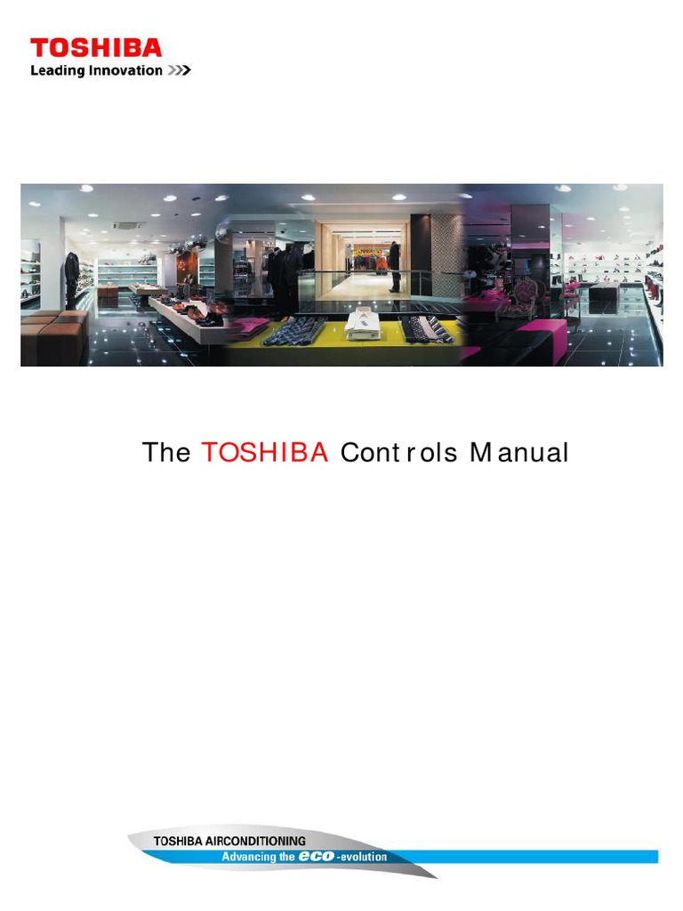 Toshiba The Toshiba Controls Manual PDF | PDF | Electrical Connector ...
