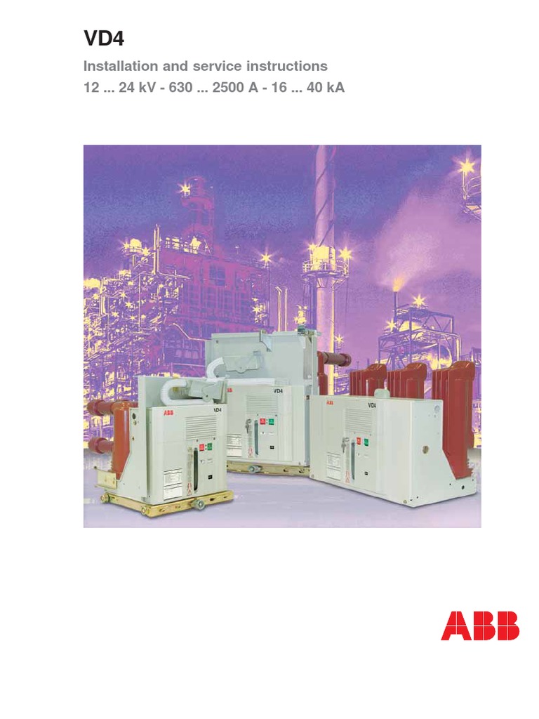 VD4 Circuit-Breaker Guide | PDF | Electrical Connector | Ac Power Plugs ...