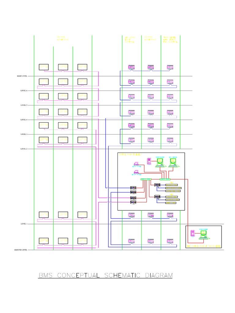 Example of BMS Schematic Diagram | PDF