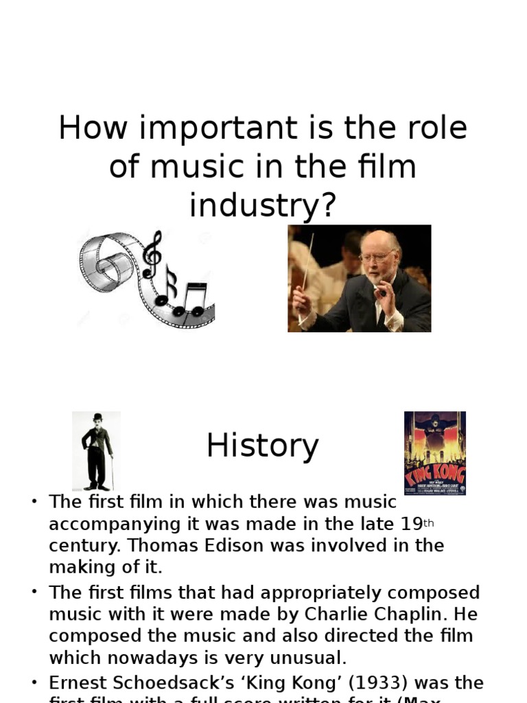How Important Is The Role of Music in | PDF | Cinema | Leisure