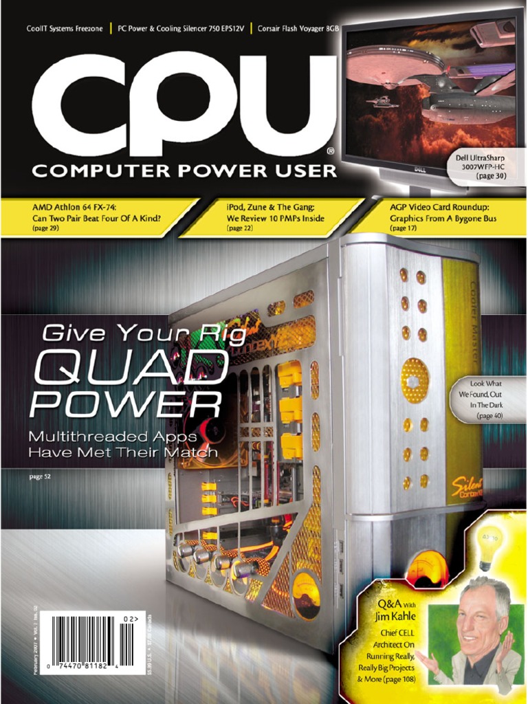 CPU Magazine Feb 2007 | Computer Hardware | Computing
