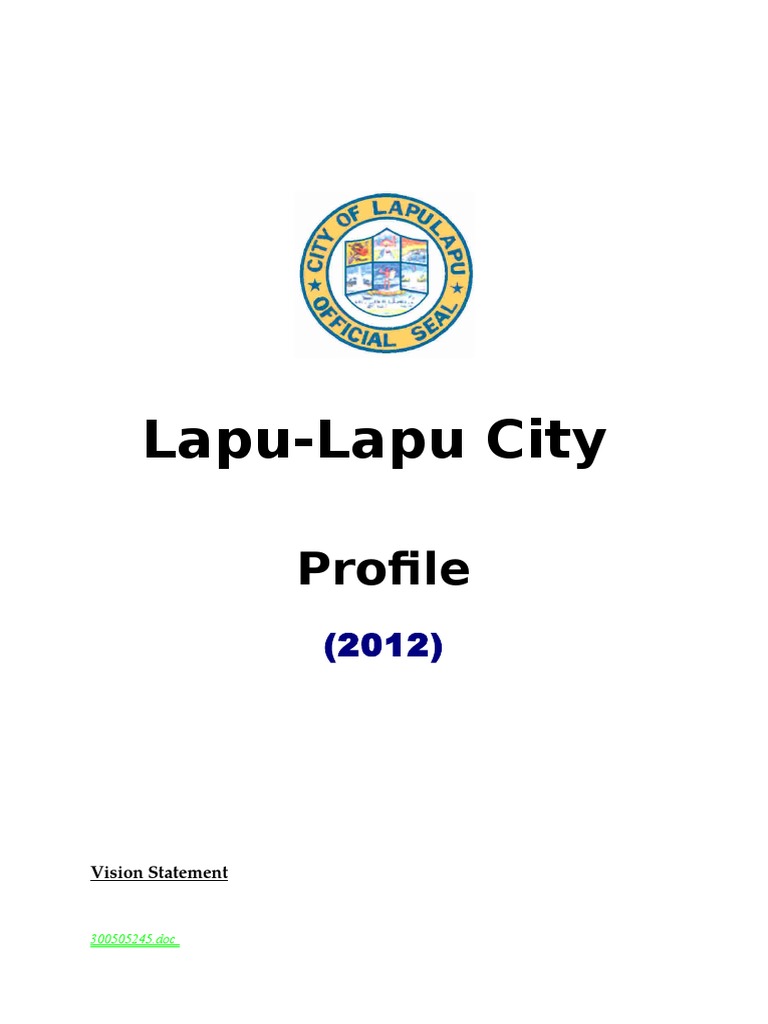 Lapu-Lapu City Profile (Official) | PDF | Cebu | Nature