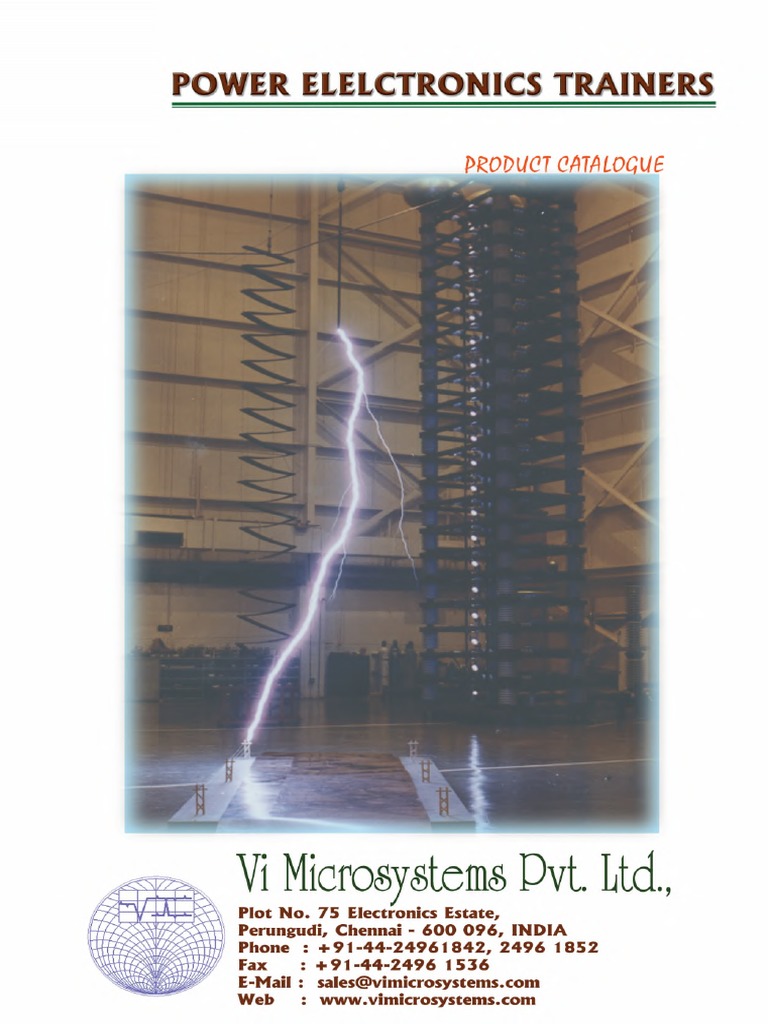 1 - Power Electronics Catalogue | PDF | Power Inverter | Power Supply