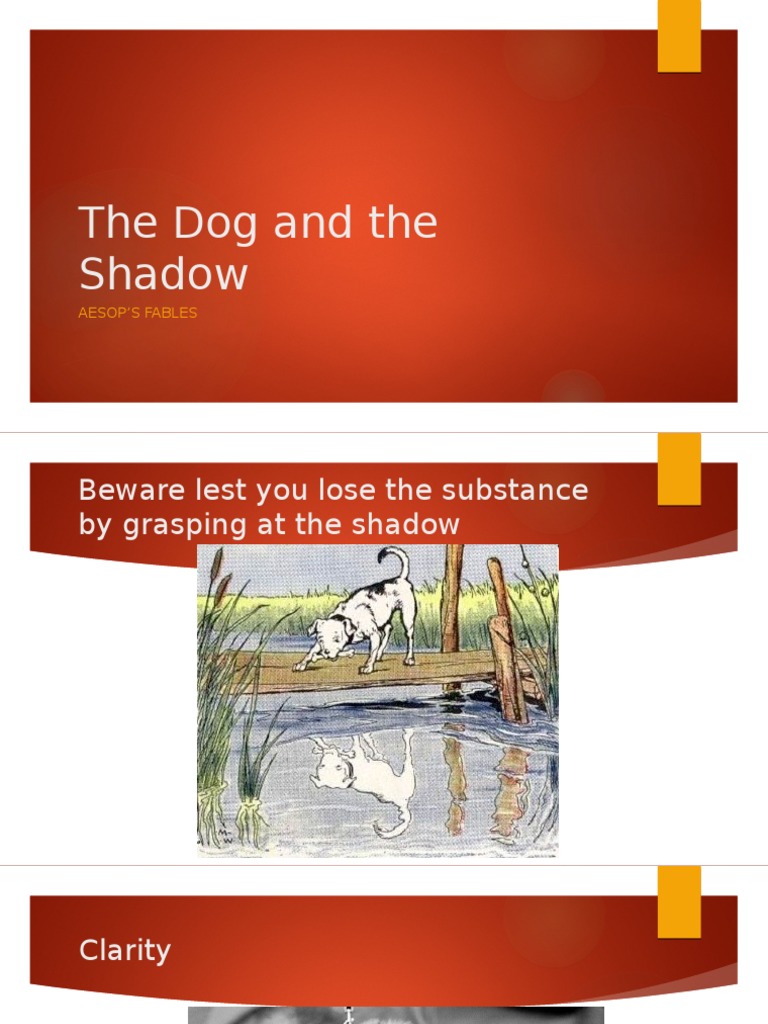 The Dog and The Shadow: Aesop'S Fables | PDF