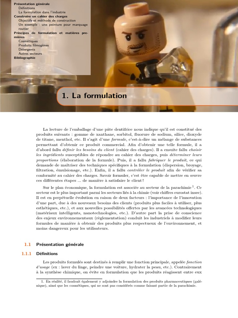 Bases de la formulation cosmétique | PDF | Cosmétique | Shampooing