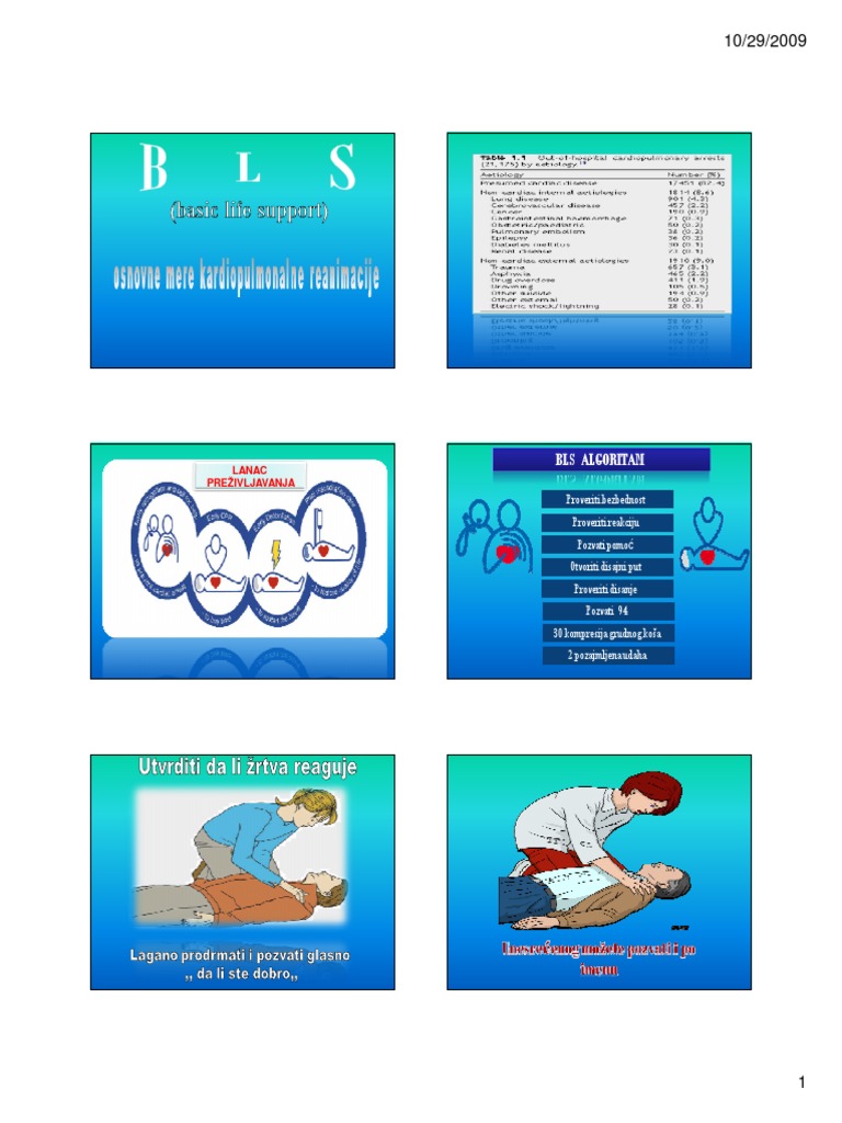 BLS-basic Life Support | PDF