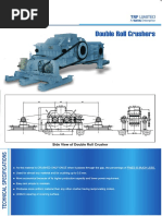 Double Roll Crusher Machine Design | PDF | Belt (Mechanical) | Bearing (Mechanical)