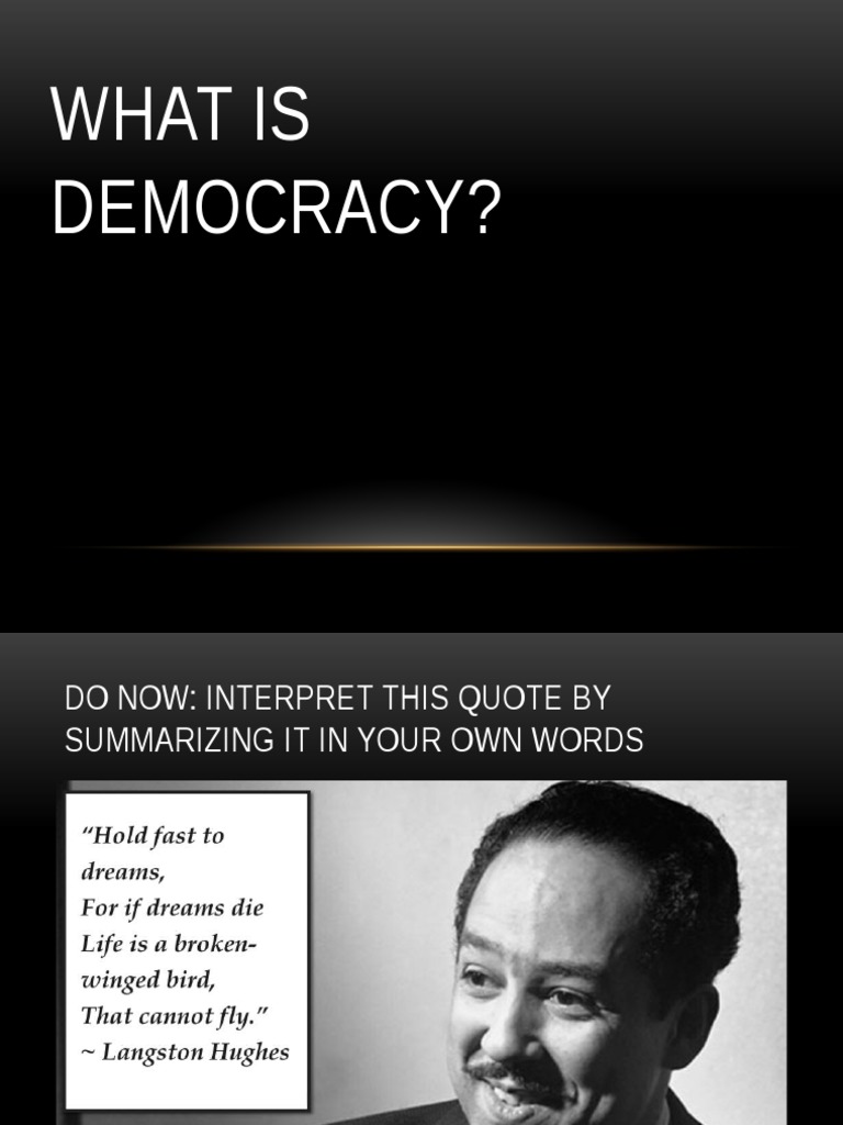 Democracy Sara Holbook | PDF | Poetry | Democracy