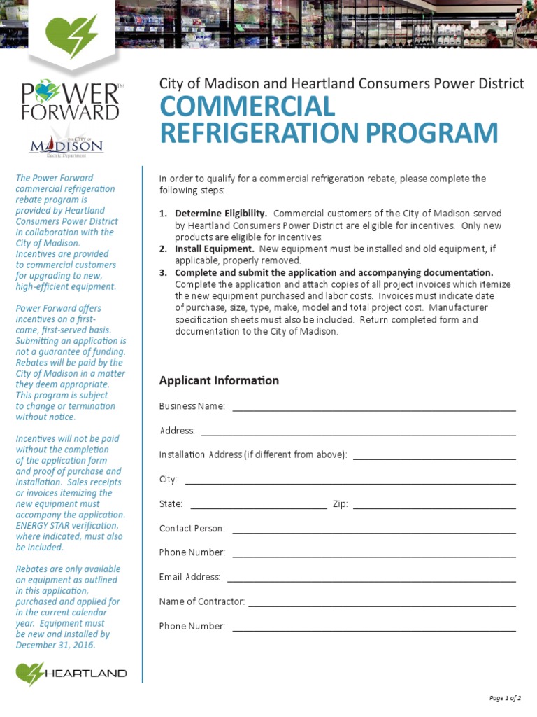 2016 Commercial Refrigeration | PDF | Refrigerator | Rebate (Marketing)