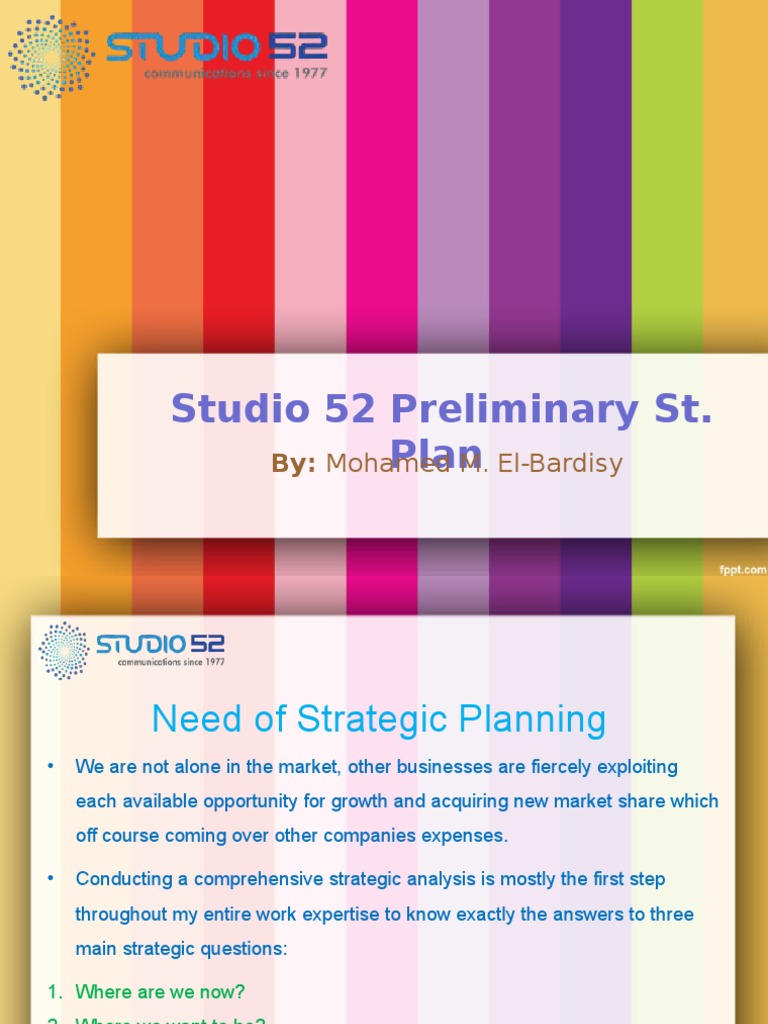 Studio 52 Presentation | PDF | Sales | Advertising