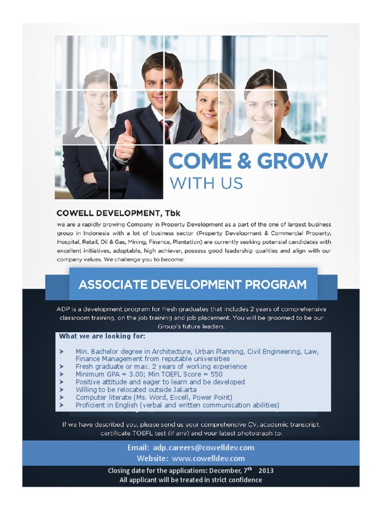 ADP Flyer Unibraw | PDF | Career & Growth