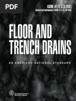 Roof Drains ASME A112.6.4 | PDF | Home & Garden | Technology & Engineering