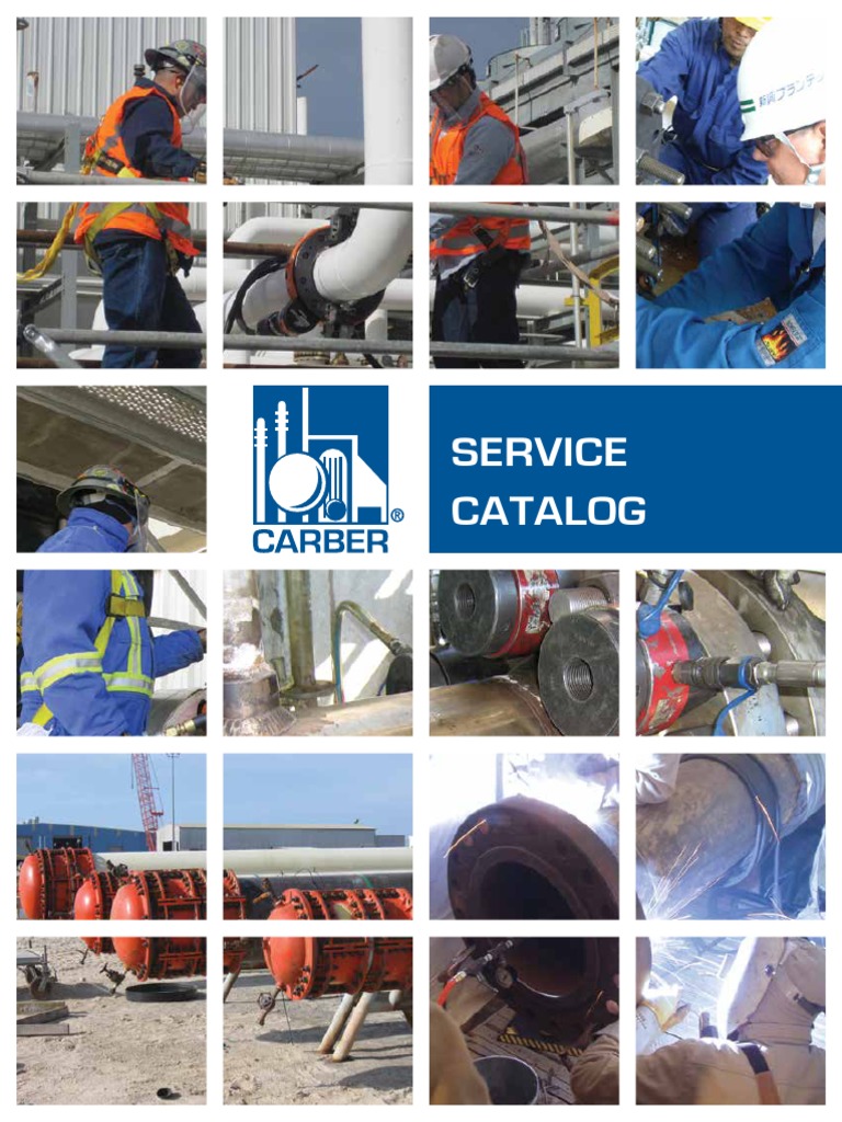 Carber Service Catalog | PDF | Leak | Pipe (Fluid Conveyance)