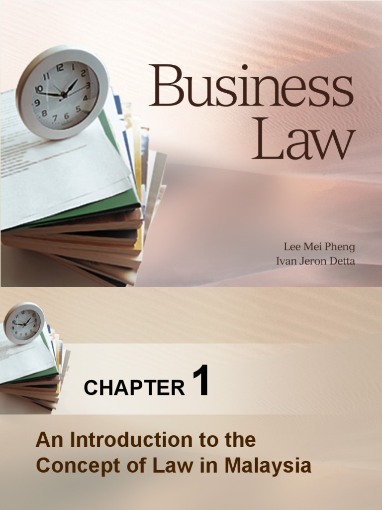 BL Chapter 1-Introduction To The Concept of Law | PDF | Tort | Trust Law