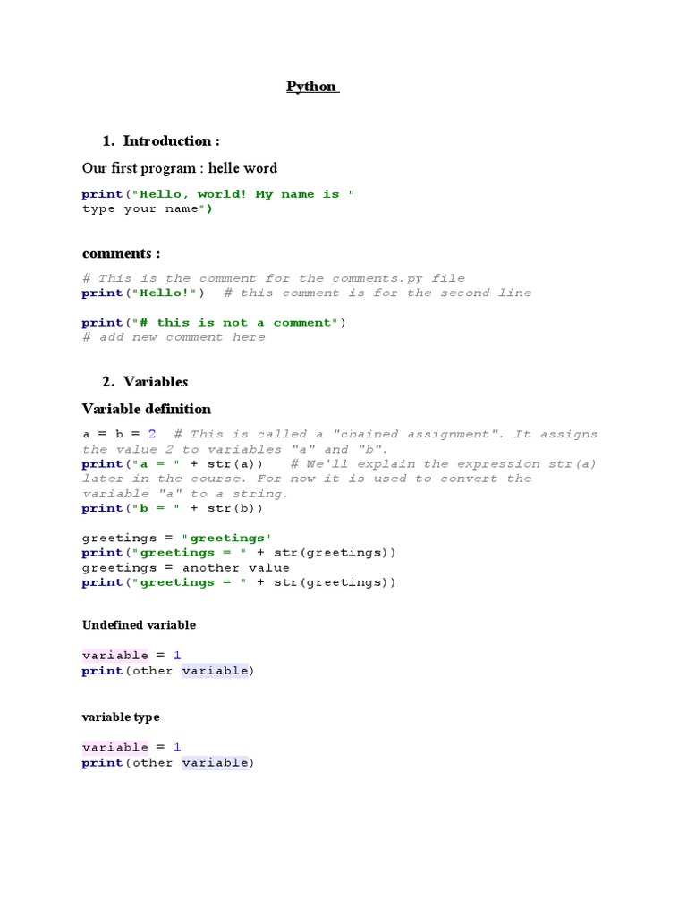 Python English | PDF | Control Flow | Parameter (Computer Programming)