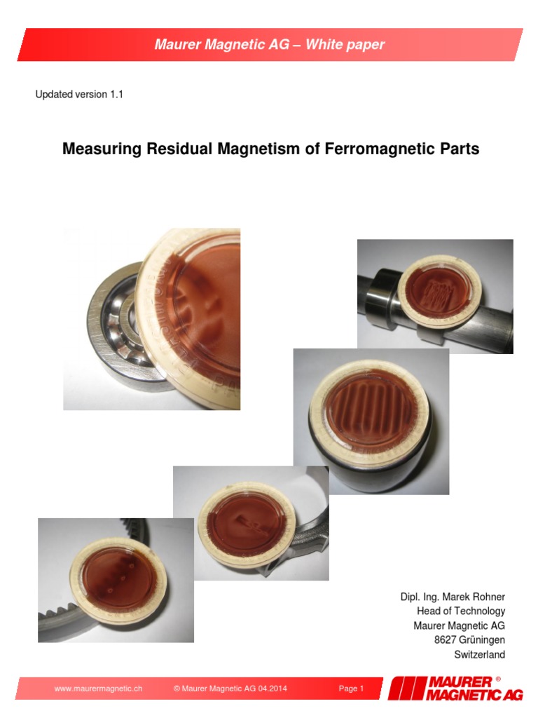 Measuring Residual Magnetism | PDF