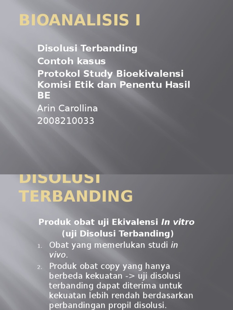 Disolusi Terbanding | PDF | Sains & Matematika