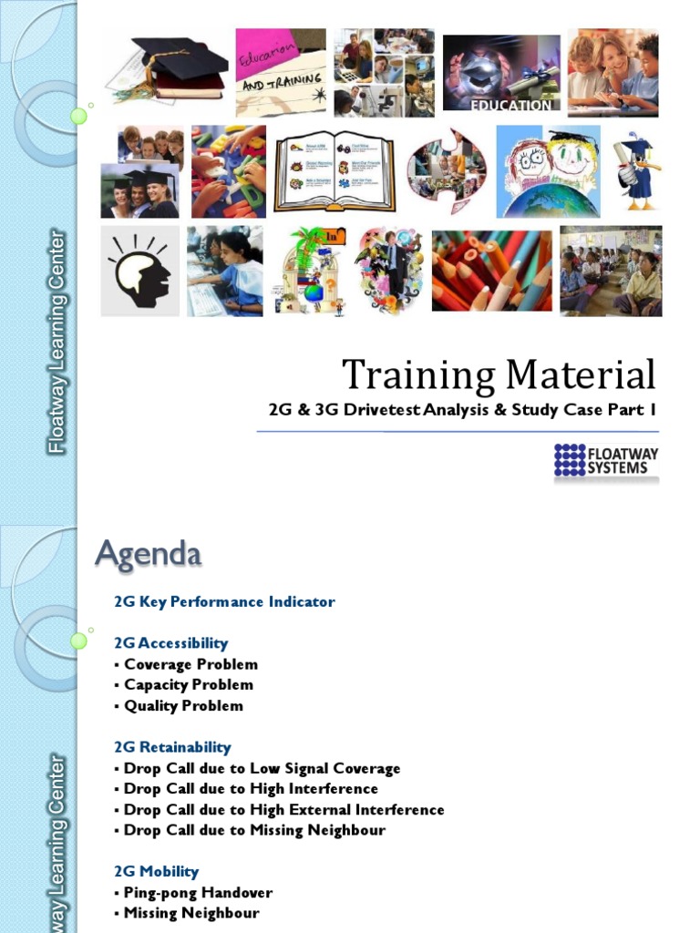 Training 2G & 3G Drivetest Analysis & Study Case Part 1 (Final) | PDF