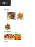 SPAR Platters Menu and Prices | PDF | Foods | European Cuisine