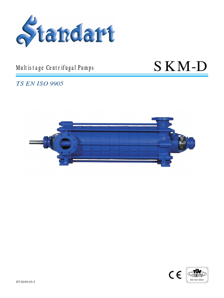 Hydrotec SKM D | PDF | Pump | Hydraulic Engineering