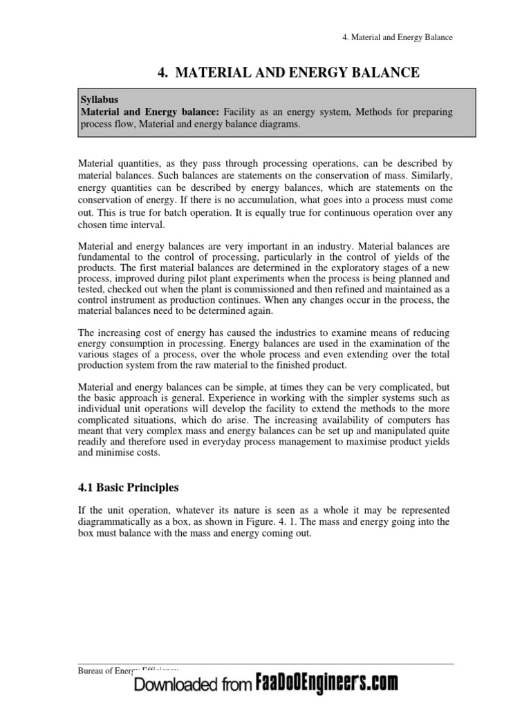 ISO-8859-1 - Material and Energy Balance | PDF | Pulp (Paper) | Solution